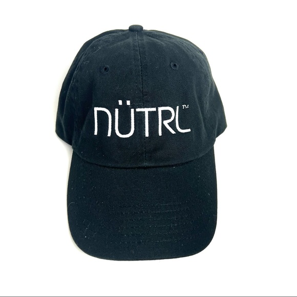 nutrl | Accessories | New Nutrl Vodka Seltzer All Black Hat Adjustable ...